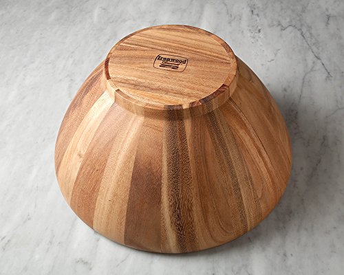 Ironwood Gourmet Salinas Extra Large Fruit and Salad Bowl, Acacia Wood