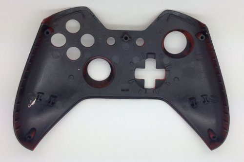 E-MODS GAMING Xbox One Original Hydro Dipped Big RED Skull Controller Shell Mod - Front Shell