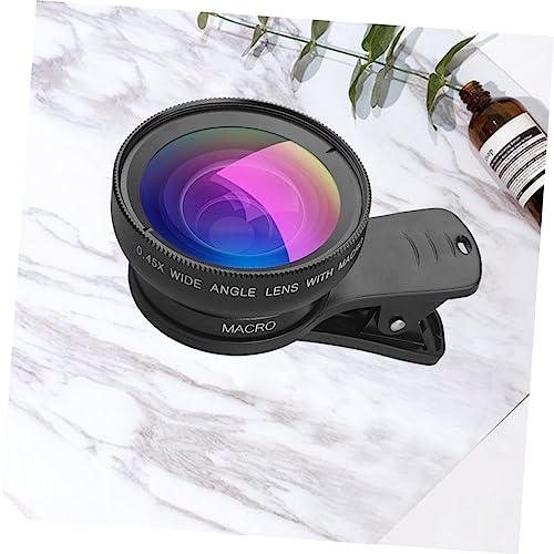 Smartphon 1 Set 2 Telephoto Lens Phone Lens Smartphones Wide Angle Lens Cellphone Cell Phone Video Lens Mobile Camera Lens Camera Lens Cell Phone Camera Lens SLR