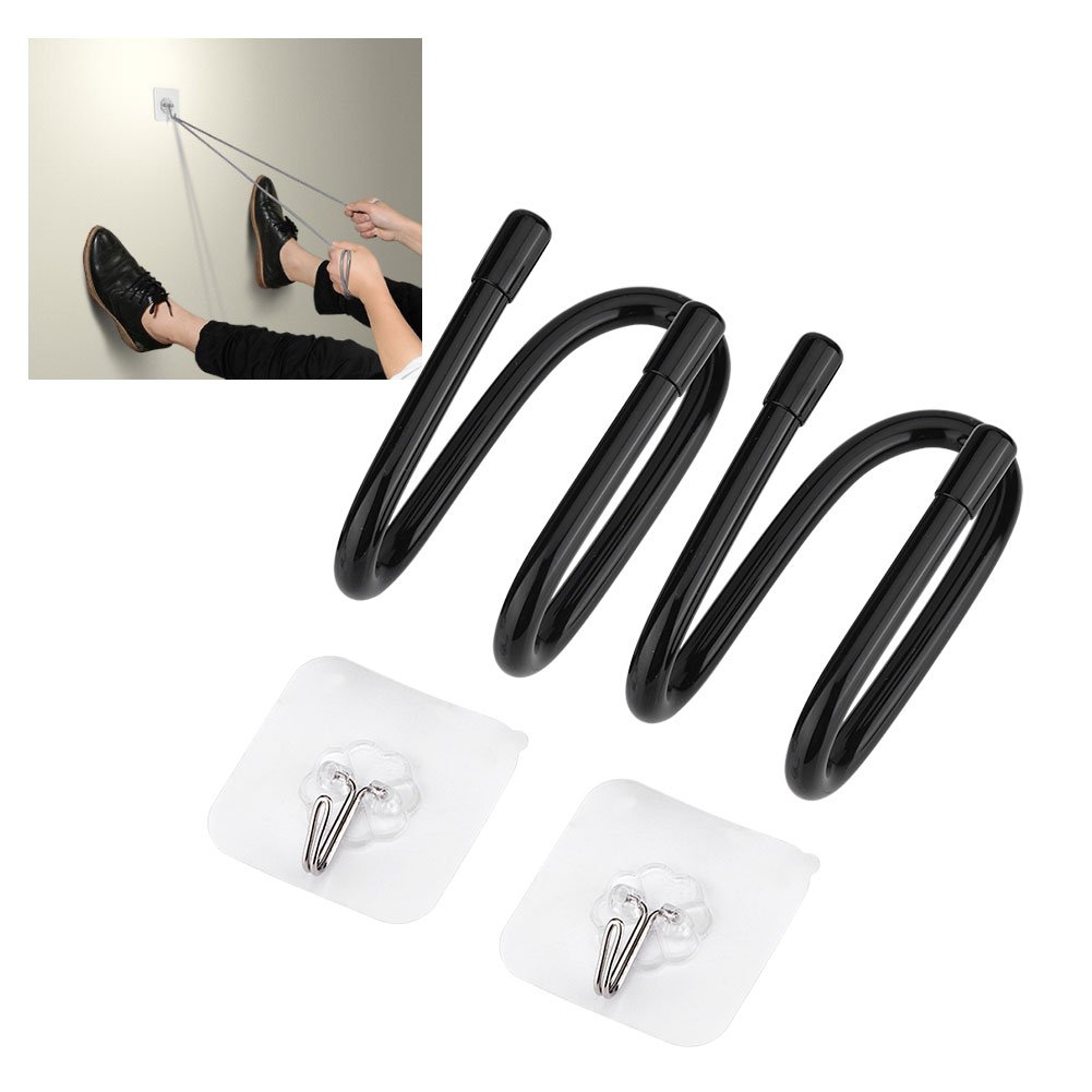Eboxer Adhesive Wall Hooks, Transparent Reusable Heavy Duty Adhesive Hooks Wall Hanger for Switch, for, for, Headphone and Hanging Key Hat Coat, Adhesive Wall Hook + Hanger
