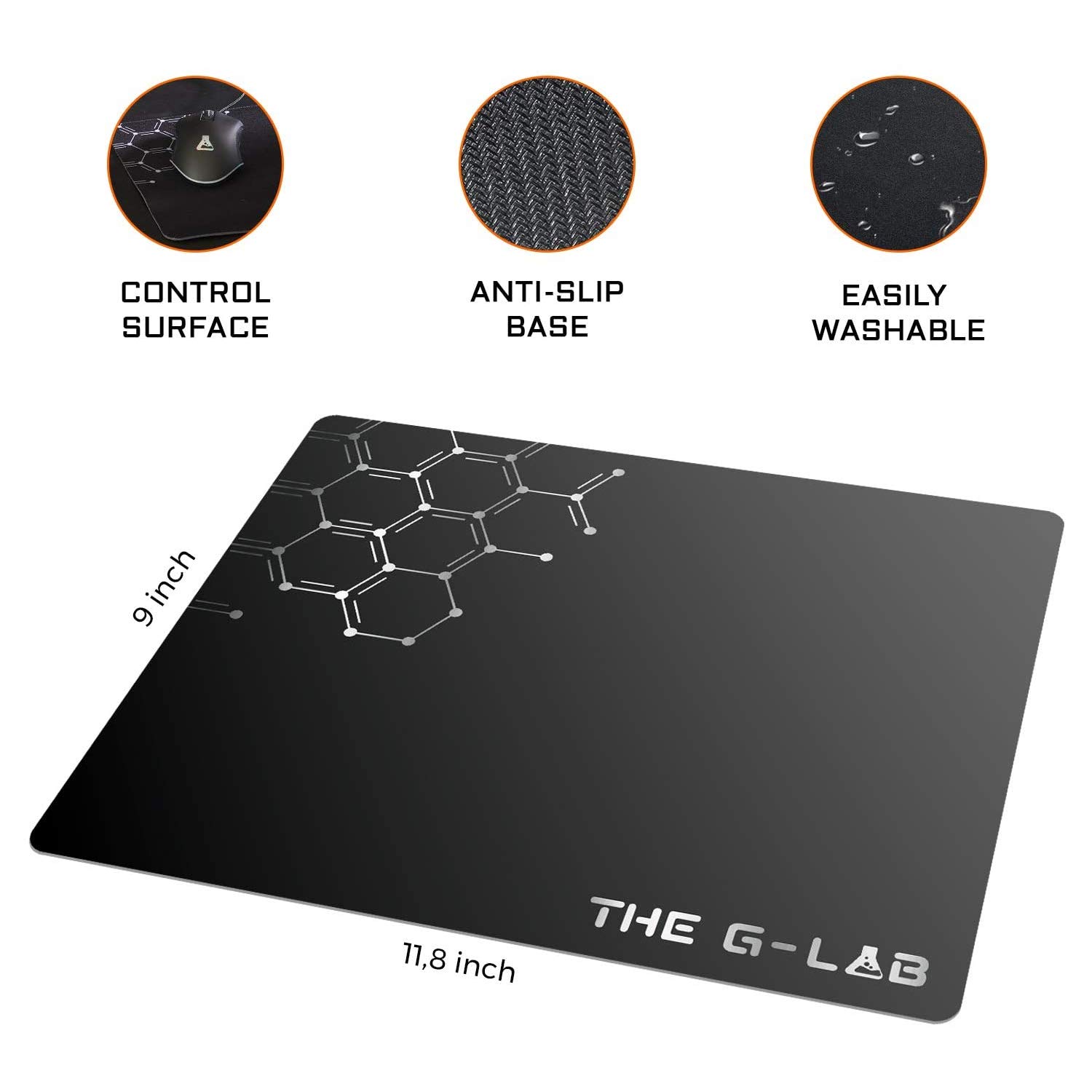 G-LAB Combo Selenium - 4 in 1 Gaming Set - Backlit QWERTY Gaming Keyboard, 3200 DPI Gaming Mouse, Headset Gaming, Non-Slip Mouse Pad – Gamer Pack Compatible with PC/PS4/PS5/Xbox One/Xbox Series X
