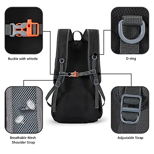 MAXTOP Hiking Backpack 40/50L Lightweight Packable for Traveling Camping Water Resistant Foldable Outdoor Travel Daypack
