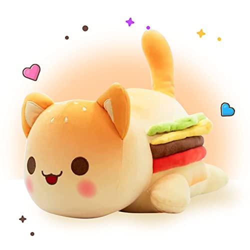 REMUFO MeeMeows Cat Plush Toy,Cute Cat Figure Plushies Stuffed Animals Great Gift for Kids Christmas & Fans