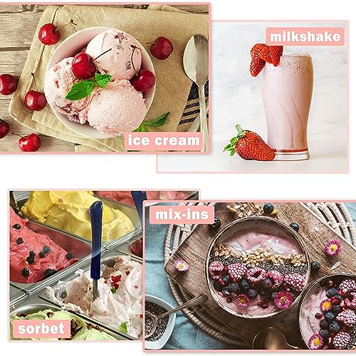 REMYS Creami Containers, for Creami Ninja Ice Cream Containers,24 OZ Ice Cream Pint Containers Safe and Leak Proof Compatible NC500,NC501 Series Ice Cream Maker