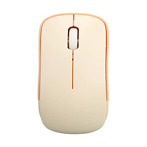 Gaming Keyboard Mouse, Low Consumption USB Keyboard Mouse 3 DPI 68 Keys for Home (Tawny Mixed Color)