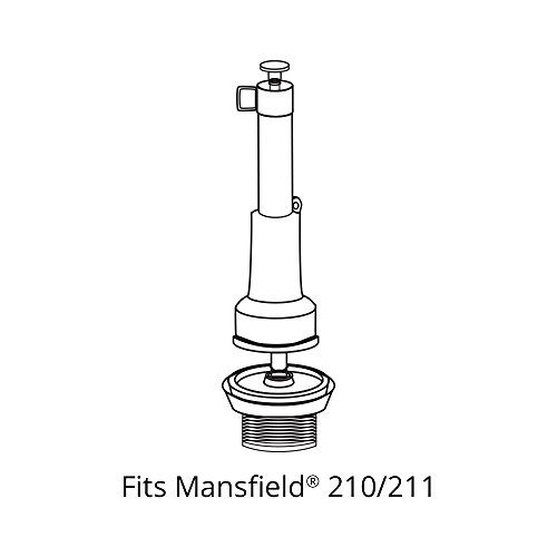 Korky 427BP Flush Valve Seal For Mansfield 210 and 211 Toilet Repairs , Red