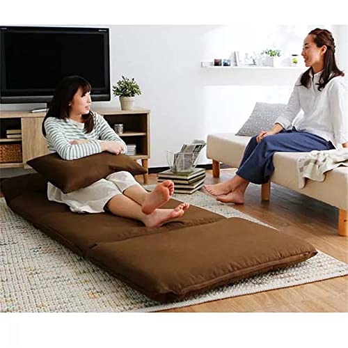 JYDQM Lounge Indoor Floor Sofa Bed Sleeper 14 Position Adjustable Living Room Daybed Recliner Sofa Couch Folding