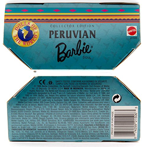 Peruvian Barbie - Dolls of the World Collection - Collector Edition
