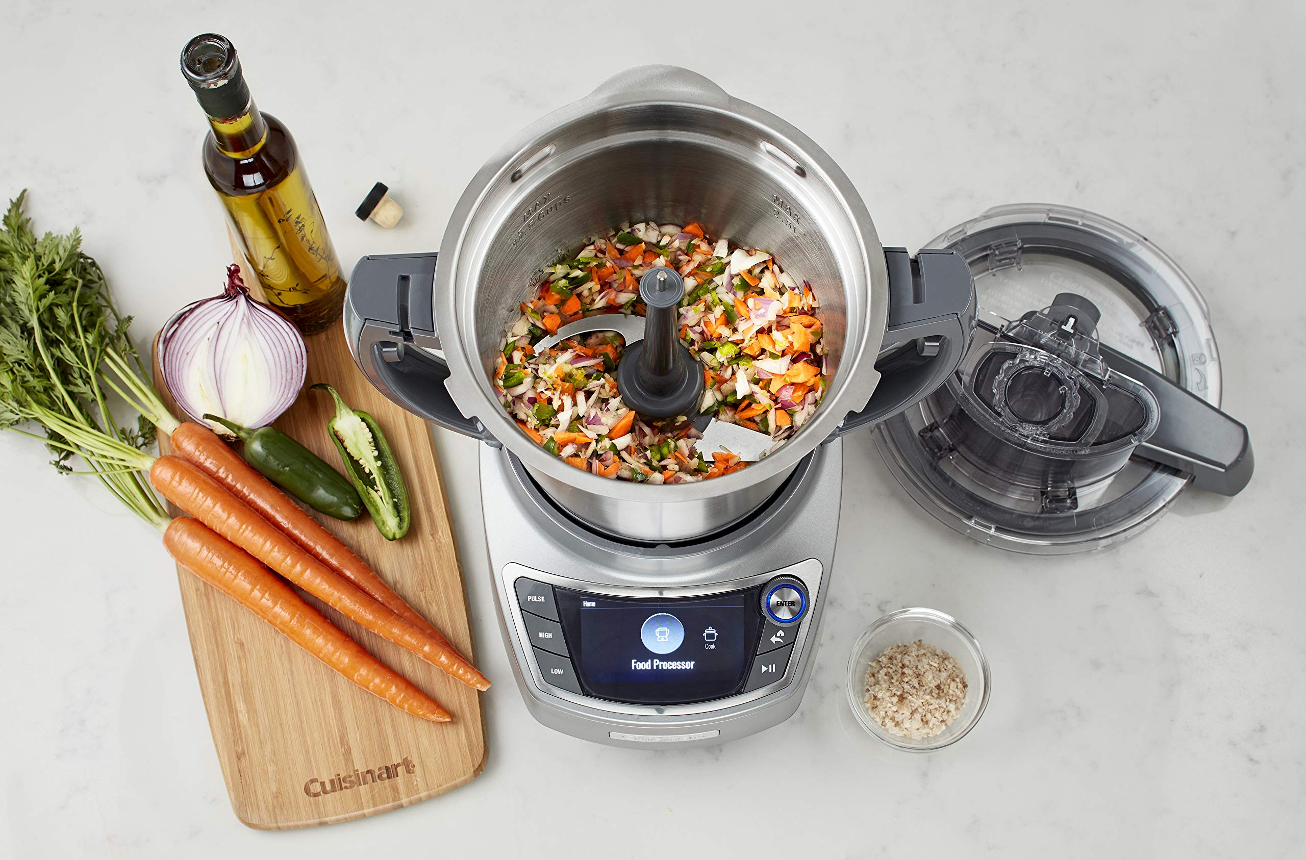 Cuisinart FPC-100 CompleteChef Cooking Food Processor, Stainless Steel