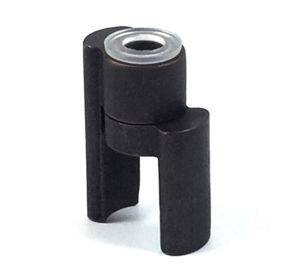 DoorSaver 3 Bumperless Hinge Door Stop 2-Pack in Oil Rubbed Bronze