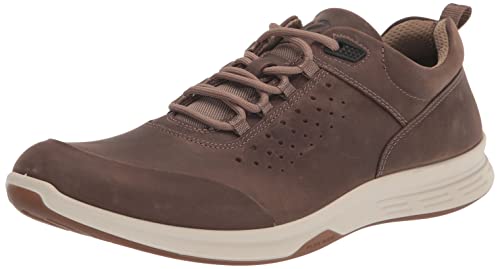 ECCO Men's Exceed Trainer Hiking Shoe, Taupe Nubuck, 9-9.5