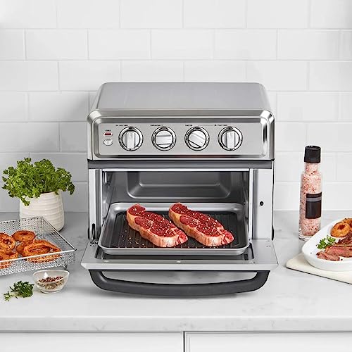 Cuisinart TOA-70FR 8-in-1 Air Fryer and Convection Toaster Oven Stainless (Renewed)