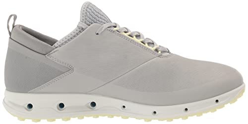 ECCO Women's Cool Pro Gore-TEX Waterproof Golf Shoe, Concrete/Wild Dove, 10-10.5