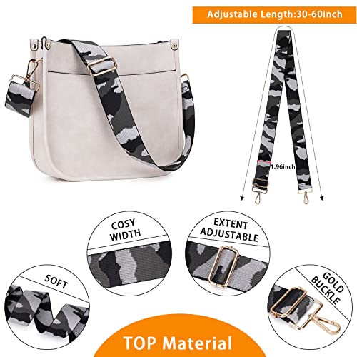 HKCLUF Wide Purse Strap Women Guitar Strap Purse For Women Adjustable Replacement Straps for Handbags Crossbody Shoulder Bucket Bag Replacement Belt