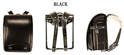 ransel randoseru japanese automatic black school bag girls and boys PU leather light weight
