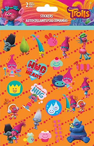 Dreamworks Studios Trolls World Tour Temporary Tattoo Set for Kids - Trolls Party Favors Bundle with 192 Temporary Tattoos For Goodie Bags and