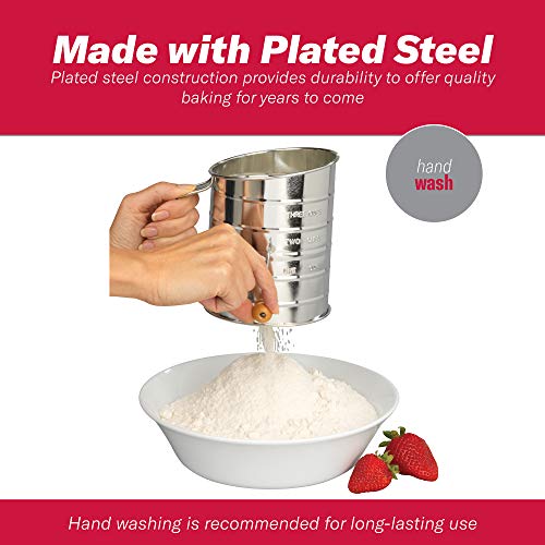 Goodcook Sifter Kitchen Essentials, Medium, Silver