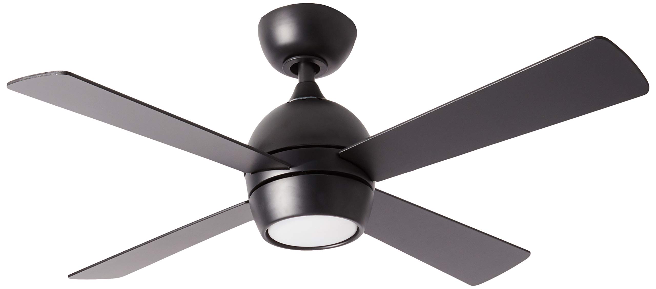 Fanimation 44 inch Indoor Ceiling Fan with LED Light Kit - Black