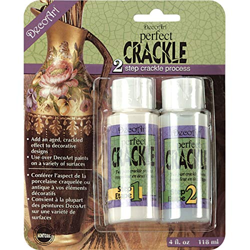 DecoArt DAPK88 Perfect Crackle, 2-Ounce, Perfect Crackle, Carded