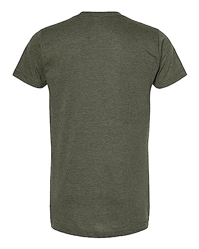 Tultex Unisex Tee (Military Green, 2X Large)