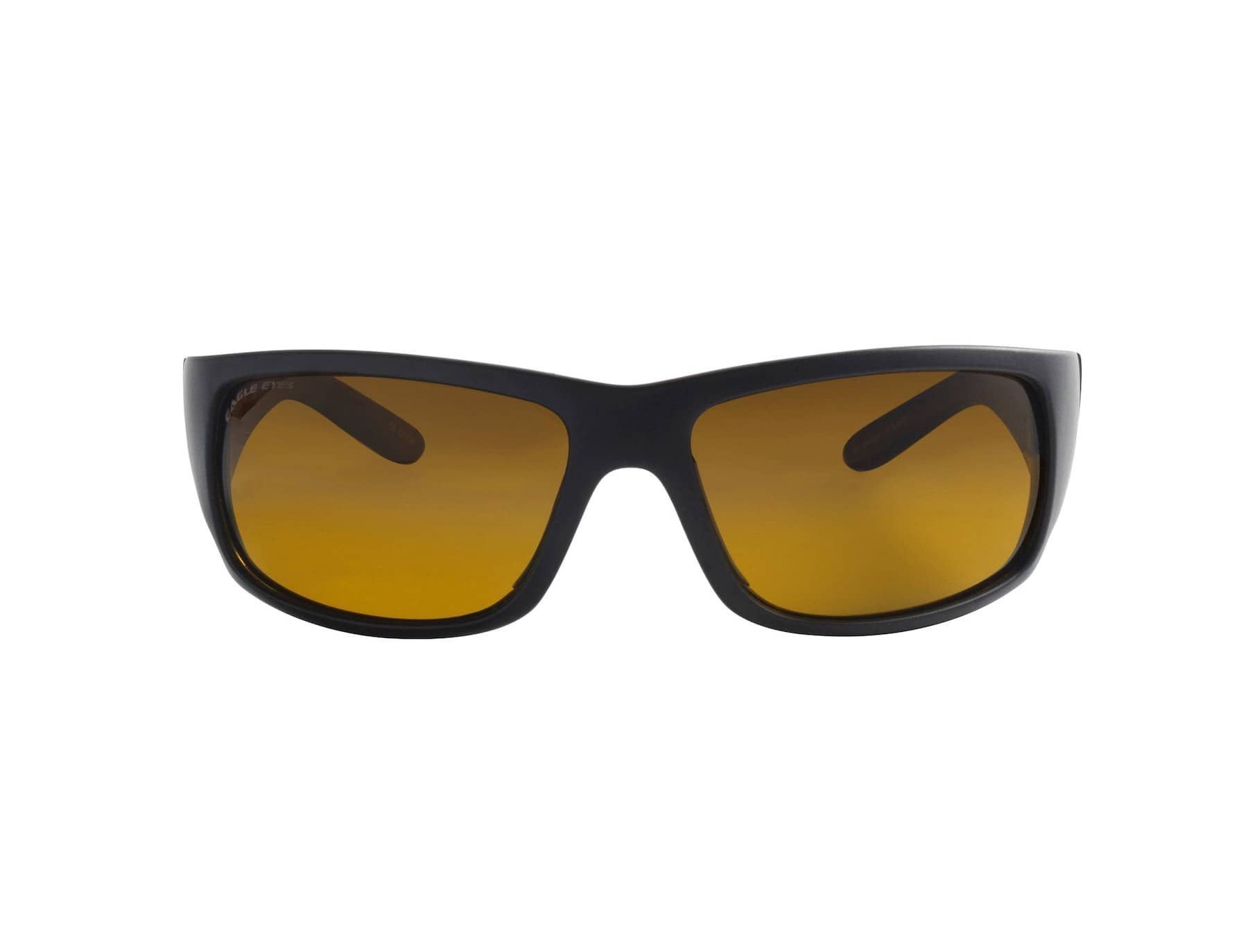 Eagle Eyes Wrap Around Sunglasses - Cozmoz Sports Sunglasses in Black Frame/Gradient Polarized Lens