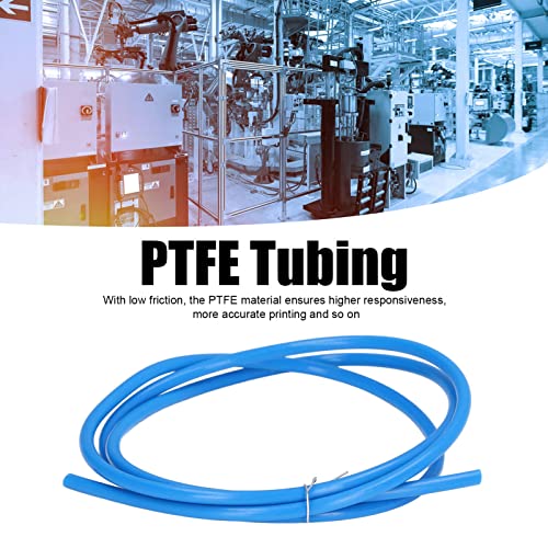 Kaufpart PTFE Tubing Set for3D Printer Filament -2mm ID,4mm OD with Cutter, Compatible with Ender3 and Other3D Printers for Smooth and Precise Printing