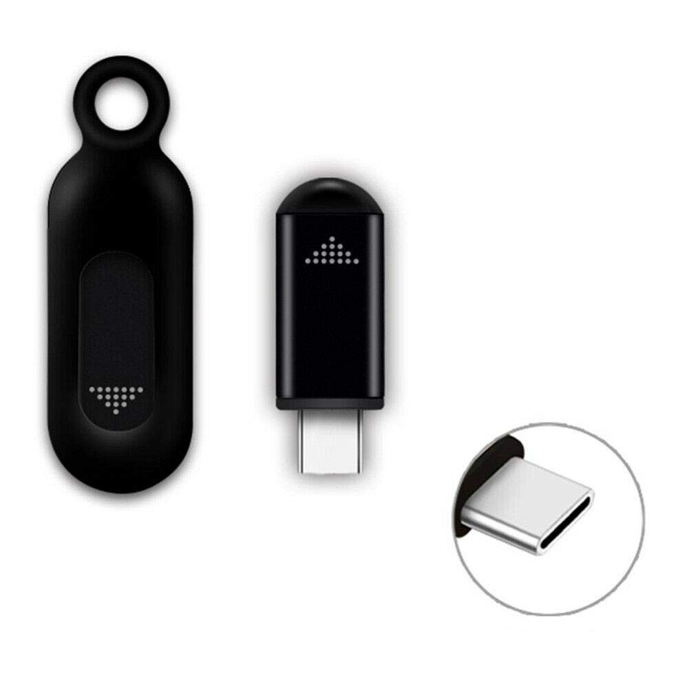 R09 Mini Smartphone IR Remote Controller Adapter for Android Smart Phone Mini Infrared Universal Control All in One Air Conditioner/TV/DVD/STB (Black-Type C)