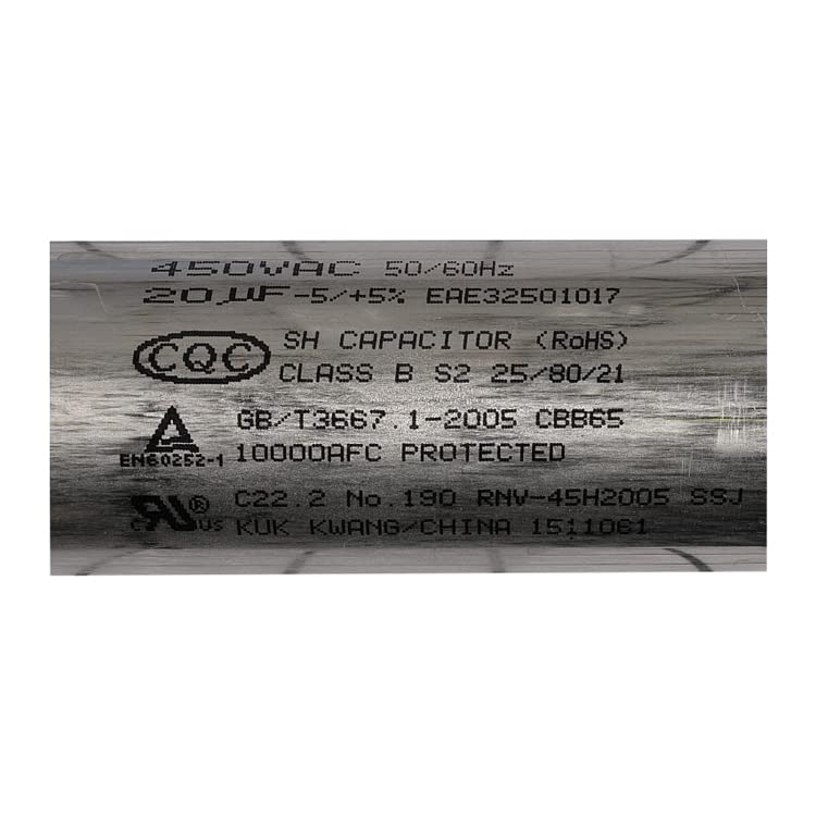 MaksPRO EAE32501017 Capacitor Electric Appliance Film Radial fits Refrigerator
