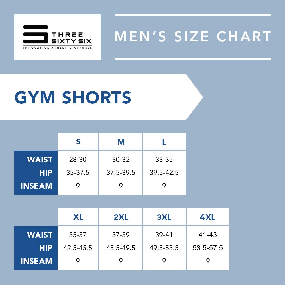 Dry FIT Gym Shorts for Men - Mens Workout Running Shorts - Moisture Wicking with Pockets and Side Hem Deep Black
