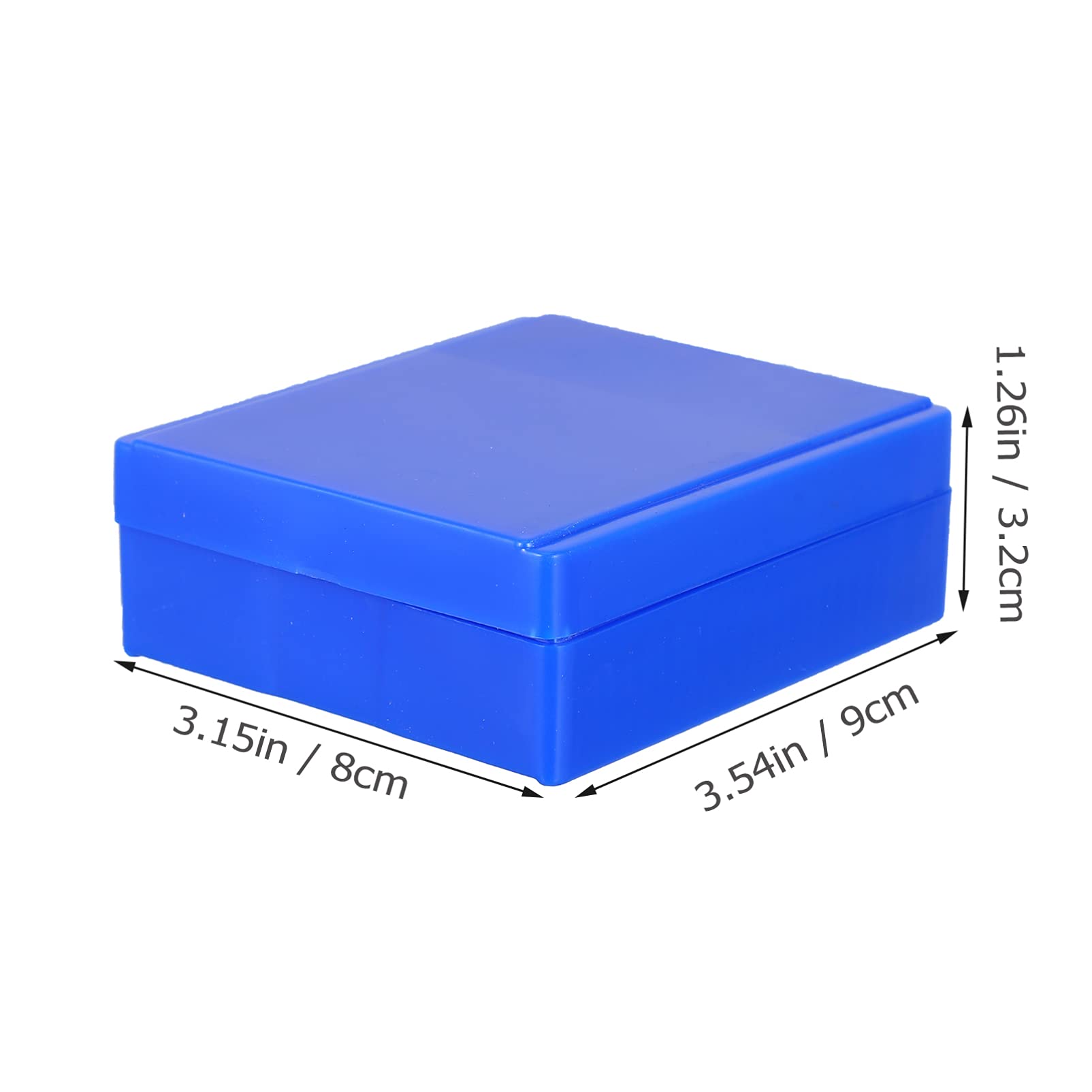 iplusmile 6pcs Microscope Slide Box 25 Slots Microscope Slide Storage Box Slide Holder Container for Basic Biological Science Education and Student Homeschool Use, Random Color