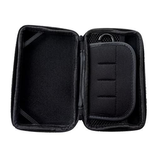 Gxcdizx Hard Shell Travel Bag for Nintendo New 3DS XL /3DS LL /3DS XL, Protective Films for Top and Bottom Screen
