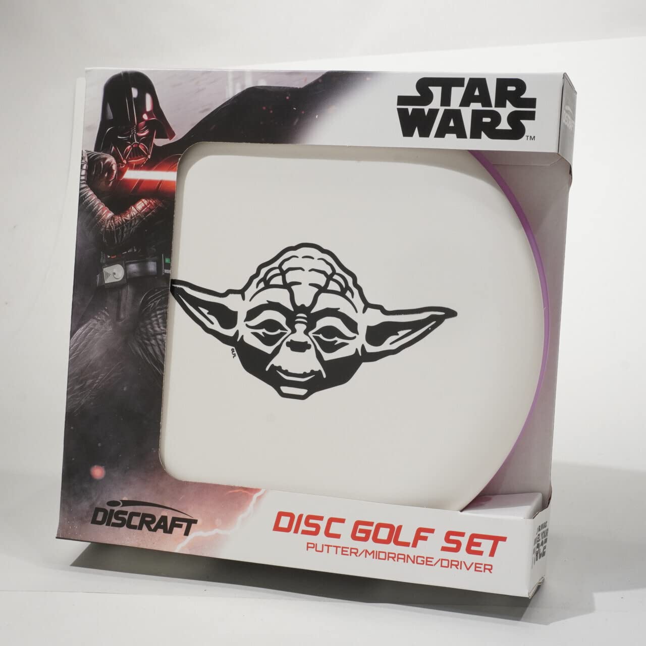 Discraft Star Wars 3-Disc Disc Golf Beginner Set [Weights and Colors May Vary] - Light Side