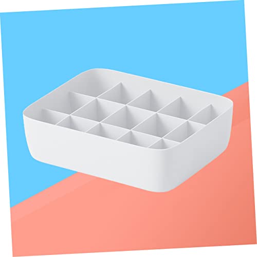 Zerodeko Box Plastic Storage Boxes Plastic Baskets Vanity Storage Organizer Bra Drawer Organizer Panties Drawer Organizer Underwear Storage Box Storage Basket Stackable Basket Divider Sock
