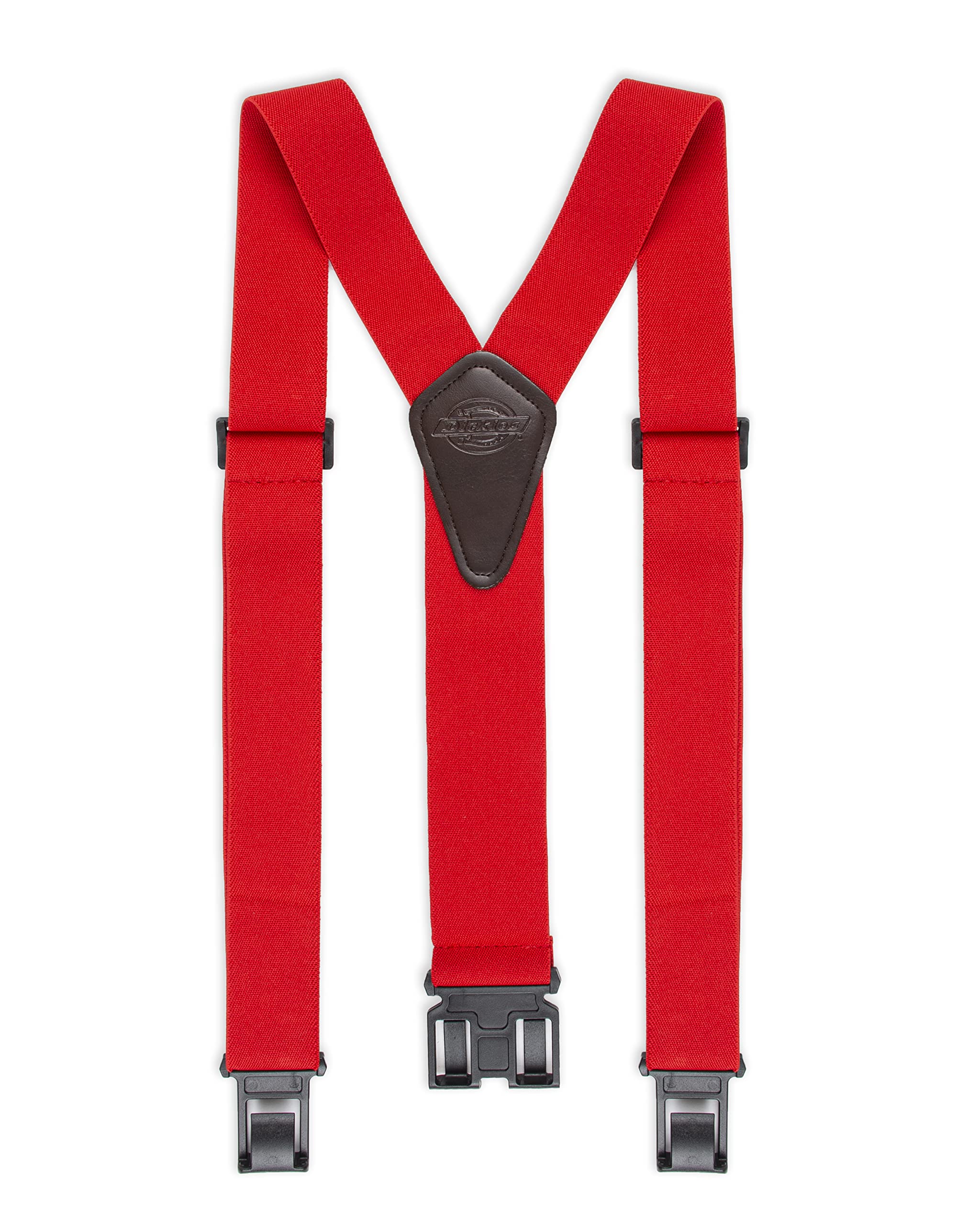 Dickies Men's Perry Suspender, Red, One Size