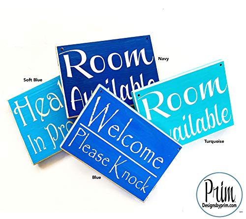 IN SESSION Please Do Not Disturb WELCOME Come on in Two Sided 8x6 Spa Salon Office Wood Open Closed Rustic Custom Sign Welcome Home Office Door Hanger