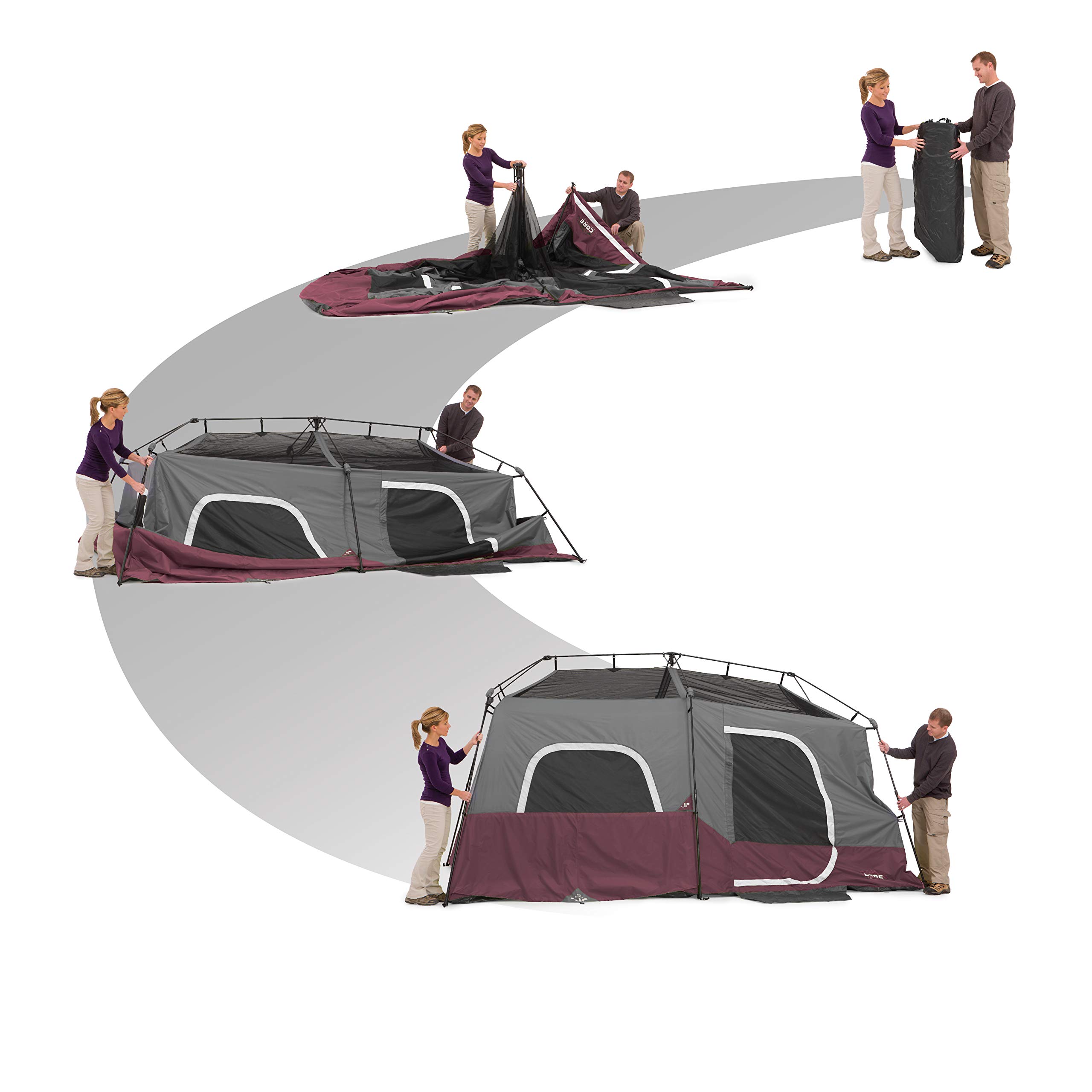CORE 9 Person Instant Cabin Tent