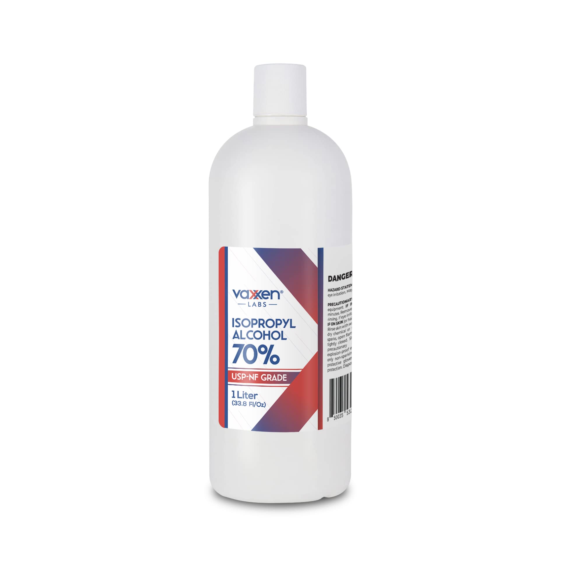 Isopropyl Alcohol 70% (IPA) - USP-NF Concentrated Rubbing Alcohol - Made in USA - 1 Liter