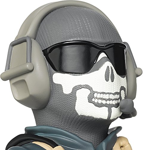 Power Up Factory Exquisite Gaming: Call of Duty: Lt. Simon "Ghost" Riley - Original Mobile Phone & Gaming Controller Holder, Device Stand, Cable Guys, Licensed Figure