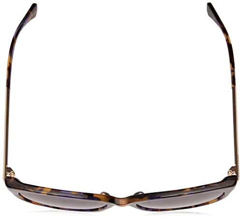 Kate Spade New York Women's Britton/G/S Polarized Square Sunglasses, Burgundy/Black Havana, One Size