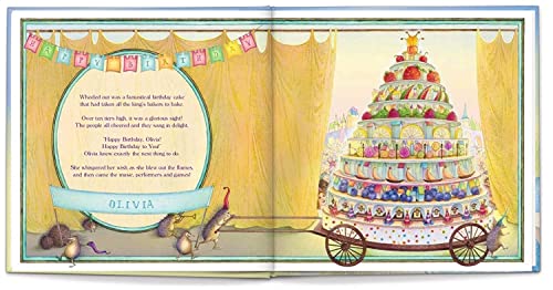 My Royal Birthday Adventure Personalized Children's Story - I See Me! (Unicorn Softcover)