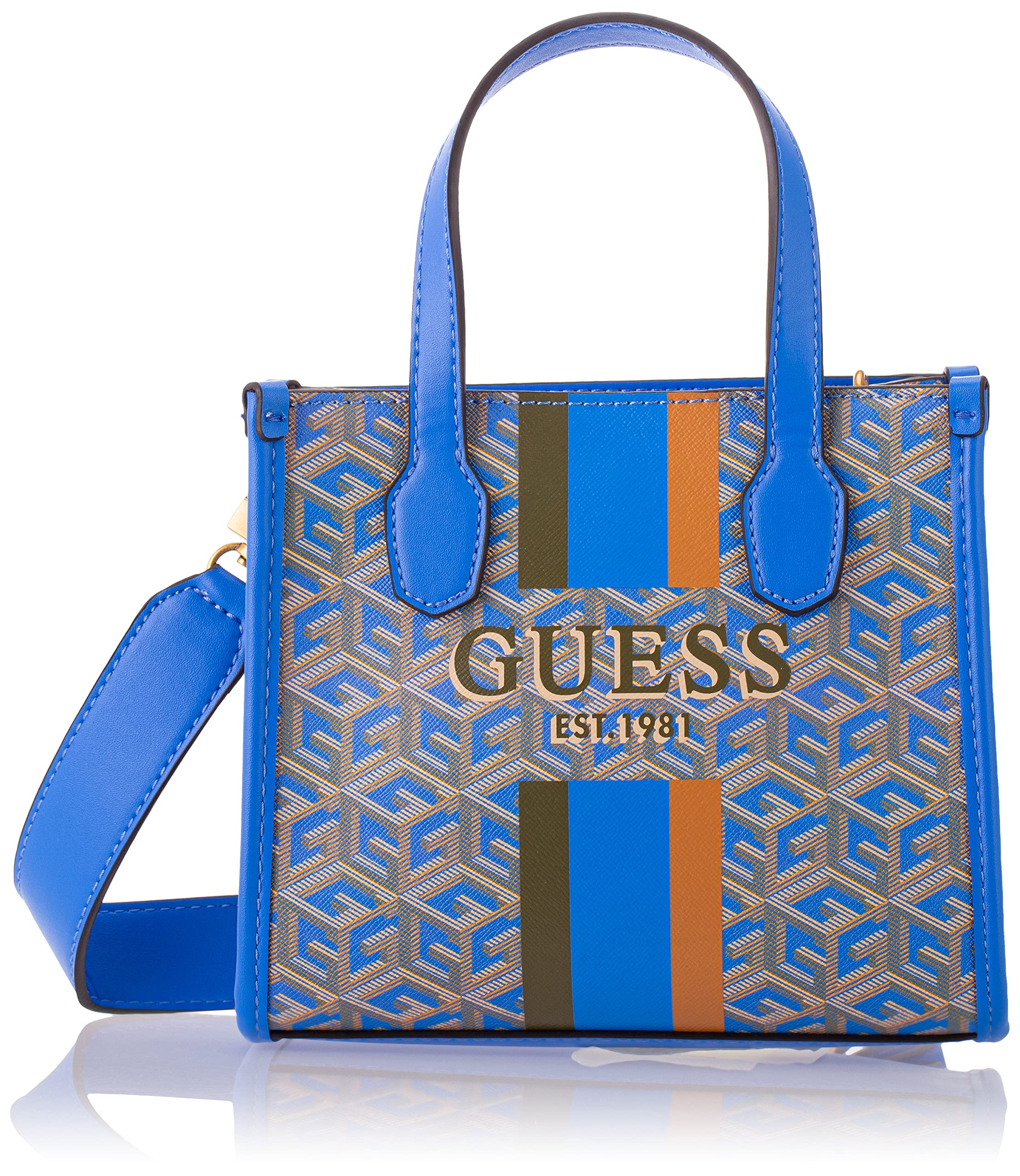Guess SILVANA Mini Tote, Women's AQL Women's Ladies Bag