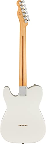 Fender Player Telecaster® - Polar White Bundle with Premium Tweed Case, Instrument Cable, Tuner, Guitar Strap, Extra Strings and Austin Bazaar Guitar Essentials DVD