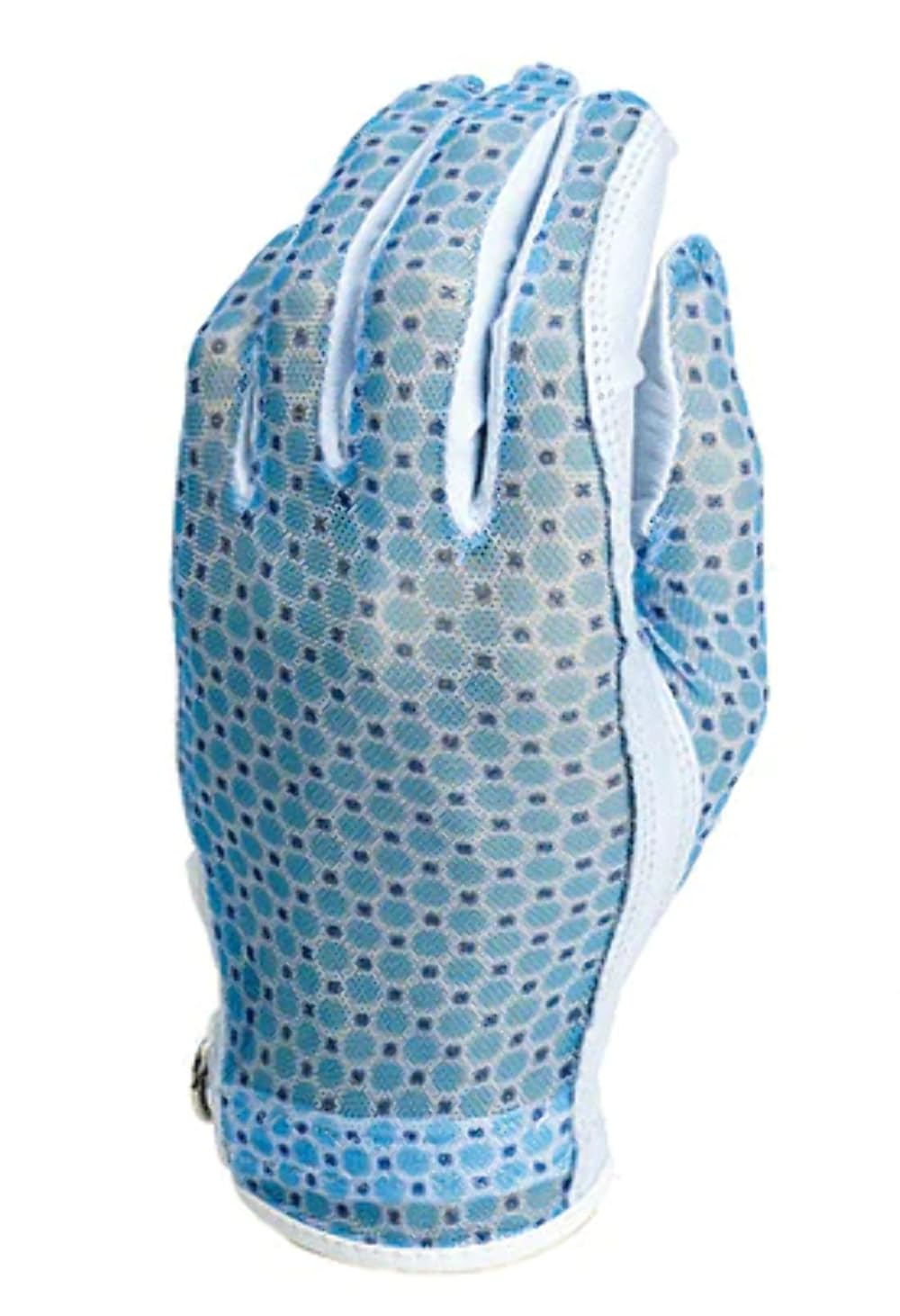 Evertan: Women's Tan Through Golf Glove - Blue Ice Small