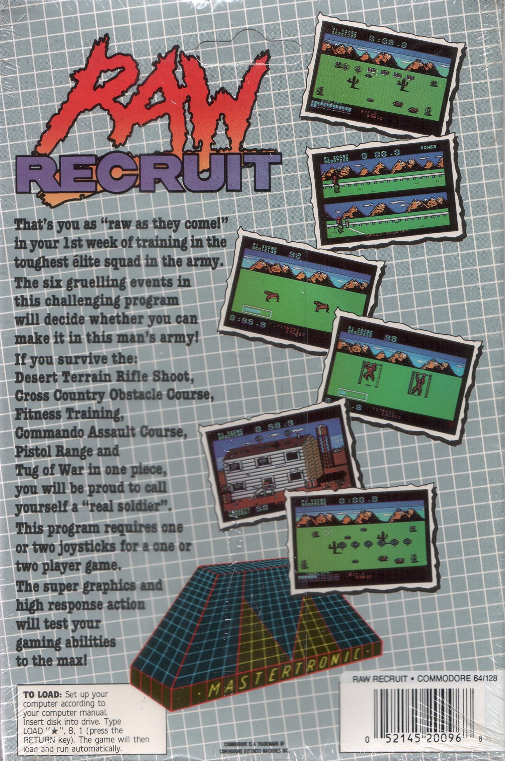 Raw Recruit - Commodore 64
