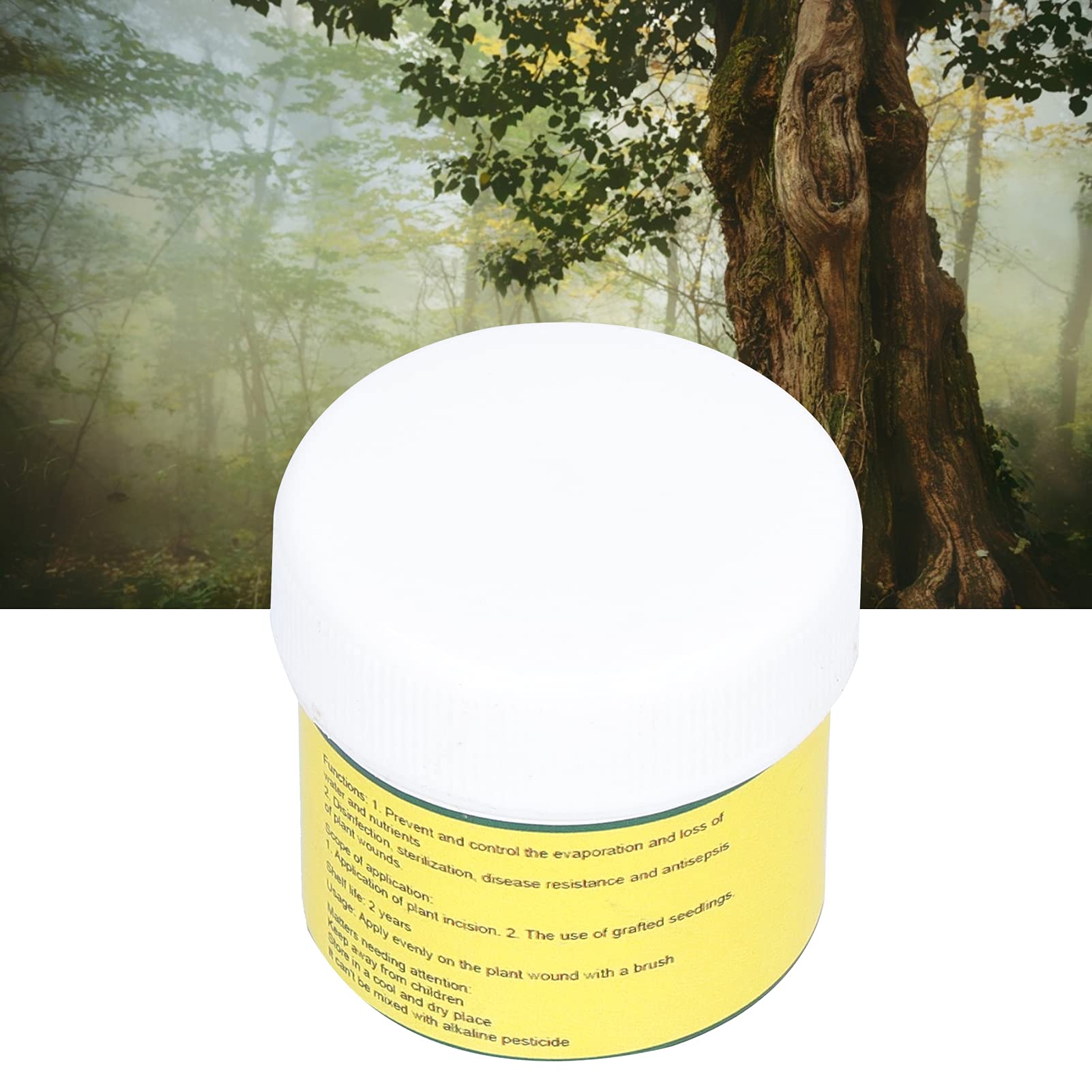Garden Bonsai Plant Healing Paste, Tree Wound Pruning Sealer Bonsai Pruning Cutting Paste, Plants Wound Dressing for Garden Plant Grafting and Wound Treatment, Help Trees Recover Quickly ,30g