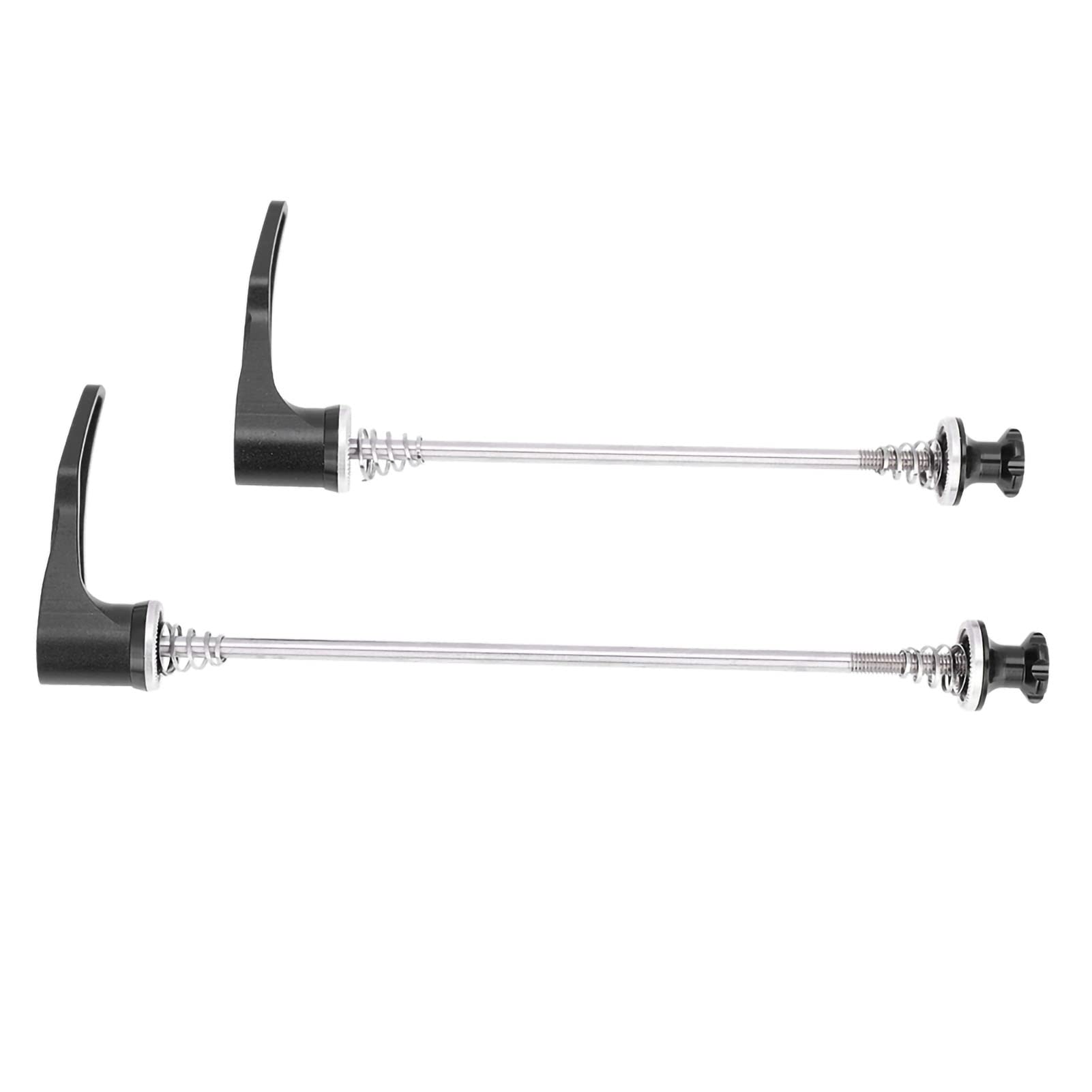 Dioche Bike Release Skewer Front Rear, Ti Axle & CNC Alloy Skewers for Mountain Bike Road Quick Release(100/130 -Black)