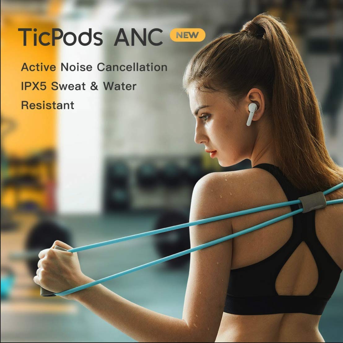 TicWatch Pro 3 Ultra GPS Smartwatch Plus TicPods ANC Wireless Earbuds Ice Bluetooth 5.0 Wear OS Smart Watch for Men Blood Oxygen IHB AFib Detection Fatigue Assessment 3-45 Days Battery NFC Mic Speaker