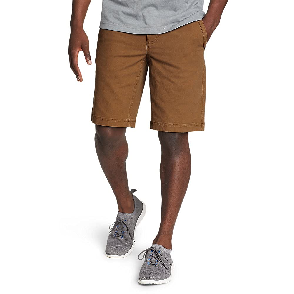 Eddie Bauer Men's Mountain Flex Utility Shorts, Hazelnut, 38