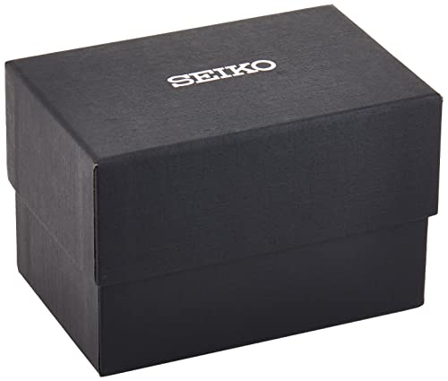 SEIKO Men's 5 Sports Stainless Steel Automatic Watch with Nylon Strap, Black, 22 (Model: SRPE69)