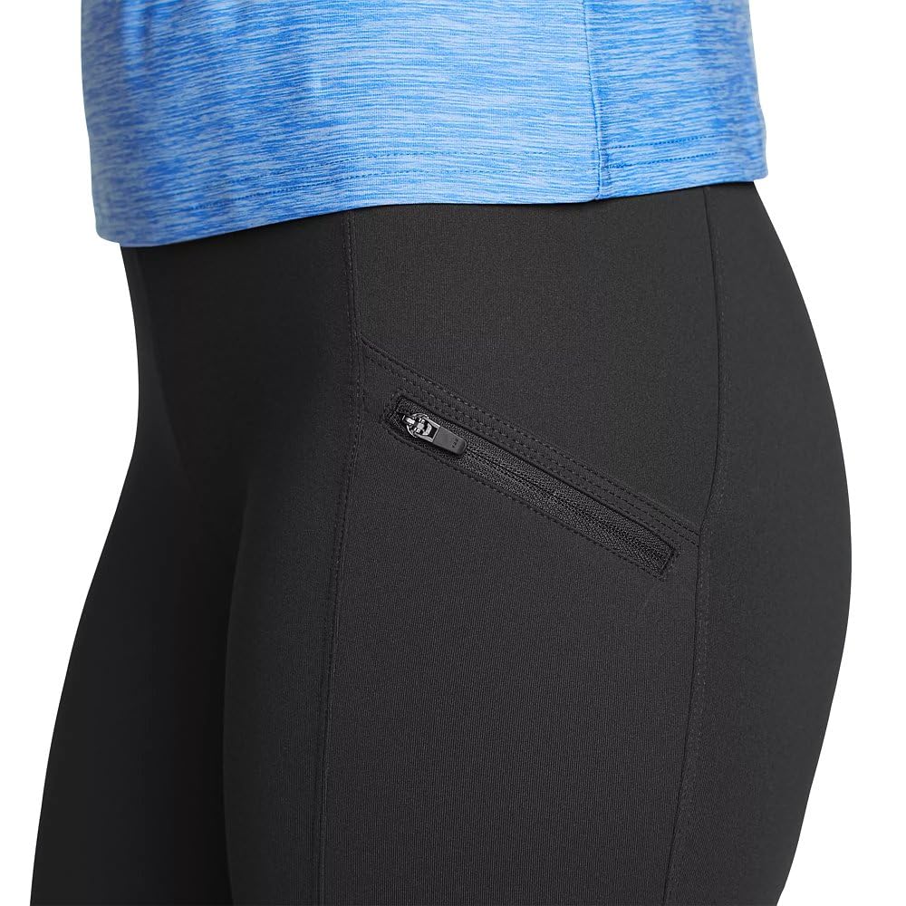 Eddie Bauer Women's Traverse Trail High-Rise Capris, Atlantic, Medium